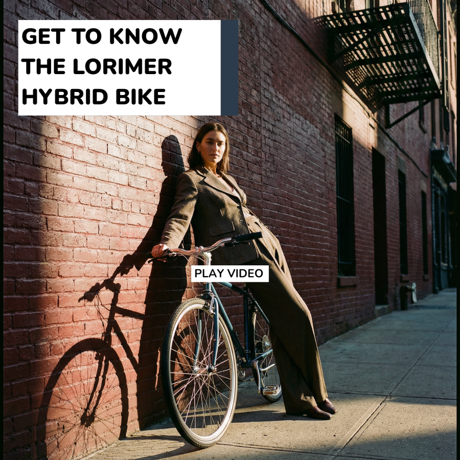 Lorimer Hybrid Bike | City Commuter Ride – Brooklyn Bicycle Co.