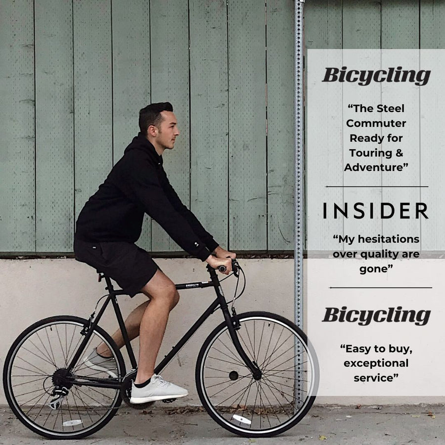 Roebling Hybrid Commuter Bike | 9-Speed Bike – Brooklyn Bicycle Co.